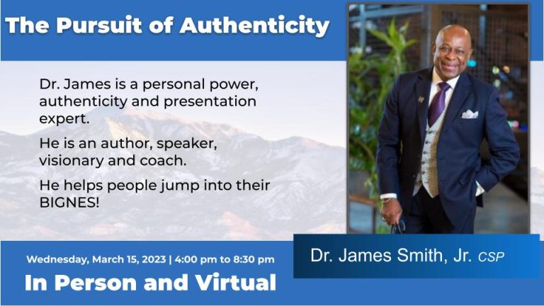 V230315 Dr. James Smith, Jr - NSA Mountain West